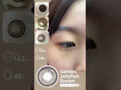 China Brown Gray Coffee Natural Color Contact Lenses Millcreek Lenses With UV Protection for sale