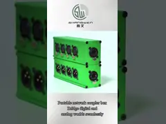 Audio DMX Network Cable Extender MAXIMON 4 Channel  with RJ45 to 4 XLR Male Female