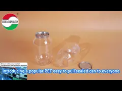 500ml PET プレス蓋ジュース・ソフトドリンク用飲料缶