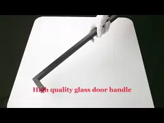 China Hot Sale Stainless Steel 304 Shower Bathroom L Shape Square Pull Handle for sale