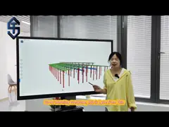 Cina Formabilità su misura Struttura in acciaio Fabbricazione Tolleranza ad alta temperatura Edificio modulare in vendita