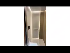 China 220V AC Screw Drive Home Elevator with Automatic Sliding Door and 400 Kg Capacity for sale