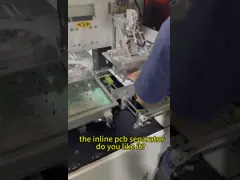 Enrutador CNC de doble estación de trabajo de 4.2KW L450mm para PCB / Máquina enrutadora de despanelado de PCB