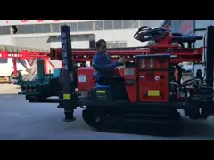 Pneumatic Drilling Rig For Agriculture Irrigation 180m Water Borehole Drilling
