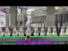 1993 J35 Soy Milk Filling and Sealing Machine for Glass Bottles with Aluminum Caps