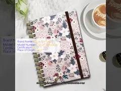 5.8 X 8.3 Inches Custom Journal Notebook with Monochrome Color Scheme