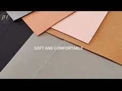 China PU Imitation Suede Artificial Leather 1.4m Width 0.8mm Thickness for Gloves and Upholstery for sale