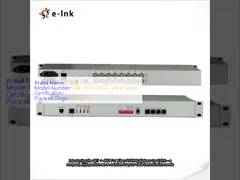 8E1 + 4FE 1+1 Fiber PDH Multiplexer