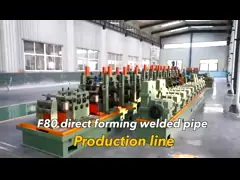 7.5KW HFW Steel Pipe Mill 30m/Min Fully Automatic