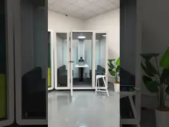 4 Person Soundproof Meeting Pod with LED Lighting