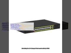 L2+ Managed Rack mount 24-Port 10/100/1000T 802.3at PoE + 4-Port 1000X SFP PoE Switch