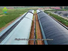 Serra a film ad arco con rete ombreggiante