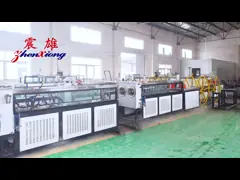 China HDPE Spiral Corrugated Pipe Machine for Prestressed Tubes 20m Length for sale