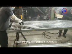 China Serrated Type Industrial Steel Grating G254/40/100 Center To Center for sale