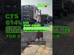 HV electric truck batteries 576V 614V 100kWh 220kWh lifepo4 electric vehicle battery pack with PDU