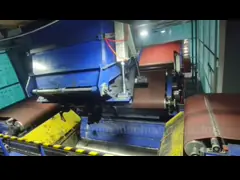 Automatic rubber turning device