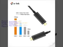 China USB3.1 Type C to C Fiber Optical Cable for sale
