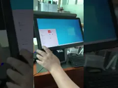 China 15.6 Inch Touch Screen All in One POS System Smart Windows Cash Register Terminal for Restaurants and Retail for sale