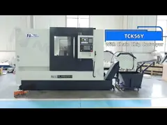 High Precision Metal CNC Lathe Machine TCK56Y Slant Bed Fanuc System Torno CNC For Metal