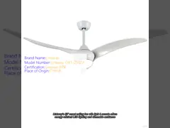 China Factory Propeller 52 Inch Ceiling Fan Smart Ceiling Fan with Light and Remote Control for sale