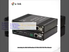 Multi-functional 4K 60Hz HDMI KVM Fiber Extender