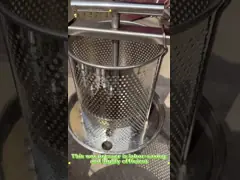 Stainless Steel Honey Presser / Bee Wax Press Machine For Beekeeping Machine With Heating Function