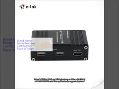 Mini 4K/60Hz HDMI 2.0 KVM USB over Fiber Optic Extender