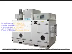 Deumidificatore industriale a rotore essiccante ad alta efficienza da 5000 CMH con controllo PLC