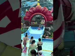 China Commercial Aqua Park Rides Outdoor Water Sport Park Large Water Slide for Adult Fiberglass High-speed Free Fall Slide for sale