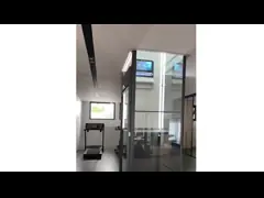 China Elegant Glass Home Elevator | 400kg Automatic Screw-Driven Home Lift for sale