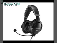 China BOSE A30 Aviation Pilot Accessories Headset Noise Cancelling OEM for sale