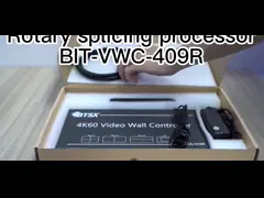 4 en 9 controlador de pared de vídeo 12W 4K Procesador de pared de vídeo BIT-VWC-409R