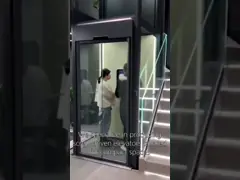 China Mini Home Elevator with Clear Acrylic Door | 500 lbs Capacity for sale