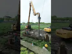 V+AUGER hydraulic auger drilling rig