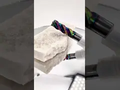 China Efficient Chip Evacuation and Anti Stick  Rainbow U Type End Mill  for sale