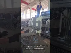 Heavy duty CNC gabion mesh machine with high speed 240m/h