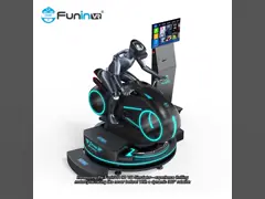 Experience the Ultimate Virtual Reality with 9D VR Simulator Steel Metal 5.1 Surround Sound 2620*1480*2080mm