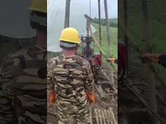 XY-1A 150m Hydraulic 13.3kw Crawler Mounted Drill Rig