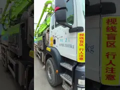 2020 Zoomlion 56m concrete pump truck with Benz chassis