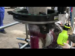 China OD377 Pipe Bevel Cutting Machine 8-14 Inch Range with 3 Drive Options - Electric, Pneumatic & Hydraulic for sale