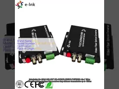 2Ch 5MP HD-AHD/HD-CVI/HD-TVI/CVBS 4-in-1 Video Fiber Converter