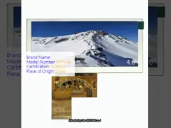 4.6 Inch LCD Module Panel RGB Interface Touch Screen Display Module 800x320