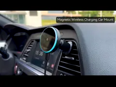China ESSAGER T1 Magnetic 15W Wireless Charging Air Vent Car Mount Phone Holder for 4.0-6.7 Inch Devices for sale