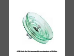 Double Shed Glass Insulators for Power Transmission Lines