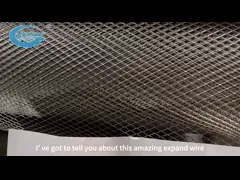China PVC Coated Expanded Metal Wire Mesh Use for Outdoor Protection for sale