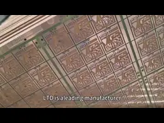 Automotive Electronics 5mil HF PCB Circuit Board Immersion Gold 4 layer