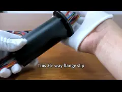 36方向5Aスリップリング 黒いアルミ合金ホイス,貴金属接触材料