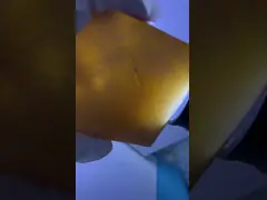 China Yellow Sapphire Raw Material Lab-Created  for Jewelry Manufacturing for sale