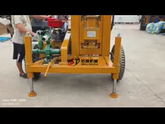 150 Meters Tractor Drilling Machine For Borehole Portable Equipment