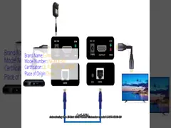 60M 1080P@60Hz HDMI Extender over cat6 with POC Function